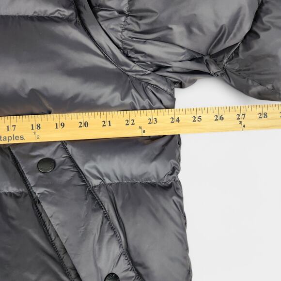 Yves Salomon | Jackets & Coats | Yves Salomon Long Down Jacket Lambswool Collar Womens Us 8 Eu 4 ...